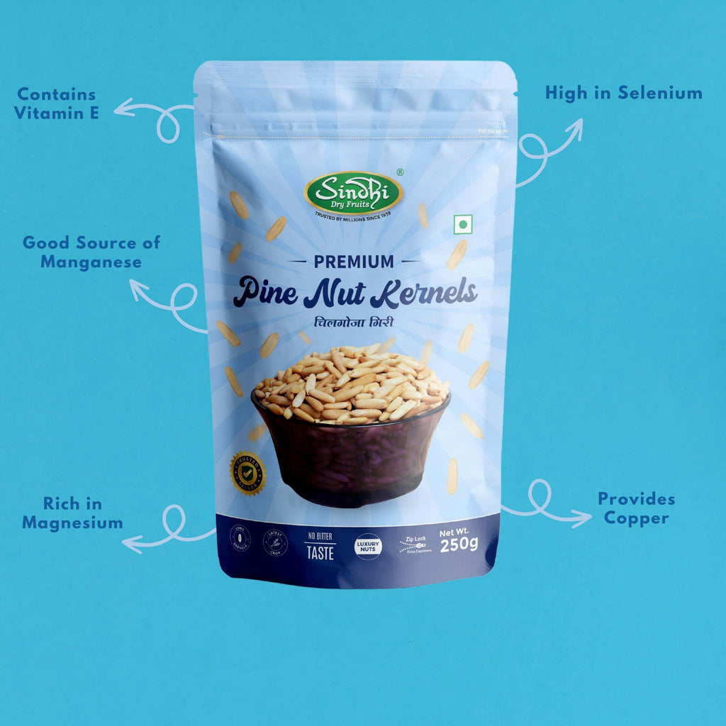 Buy Premium Chilgoza (Pine Nuts) Online - Sindhi Dry Fruits